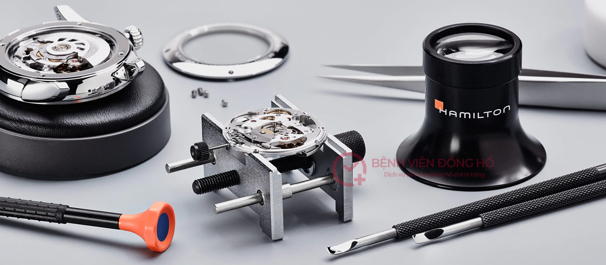 Sửa đồng hồ Hamilton, lau dầu bảo dưỡng & thay thế linh kiện uy tín